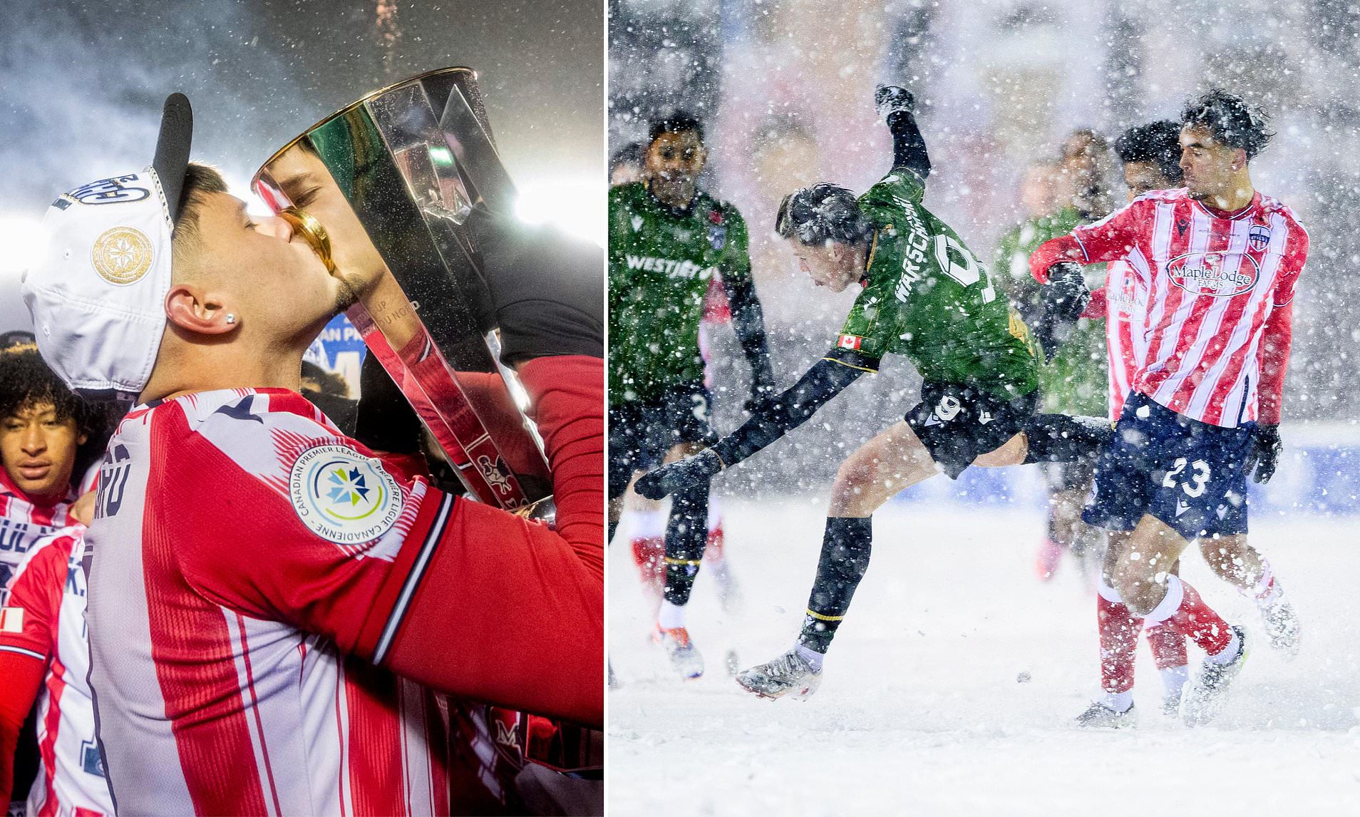 Blizzard causes chaos in Canadian soccer final before barely-believable ...