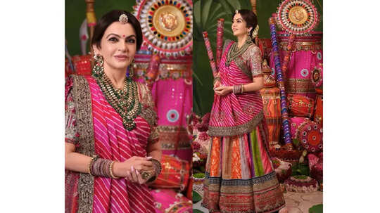 Nita Ambani's Saree And Lehenga Looks Every Bride's Mom Should Take ...