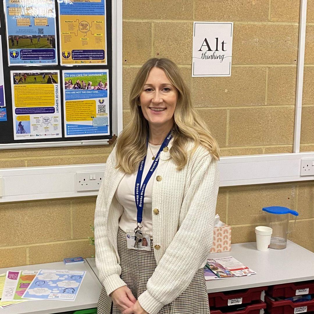 Brooke Weston Academy staff member receives Young Carer Star award