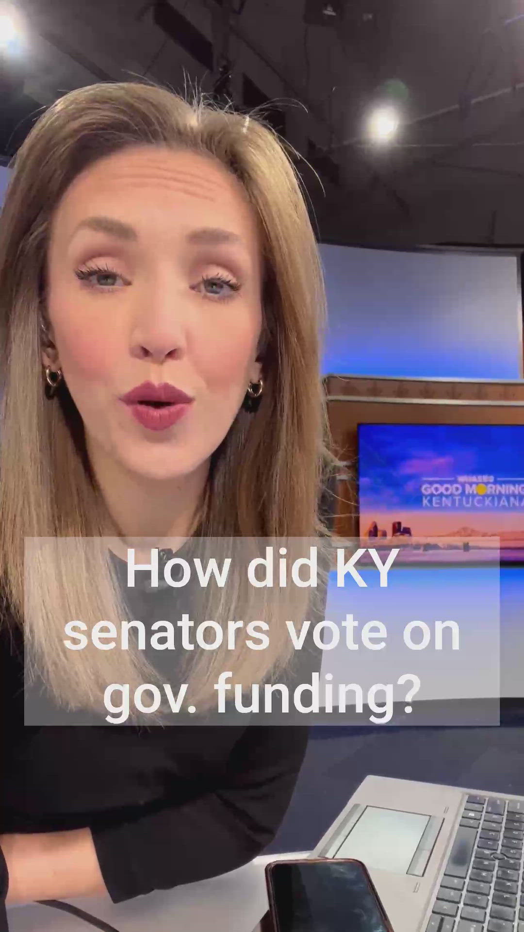 How did Kentucky’s senators vote on the government funding bill?