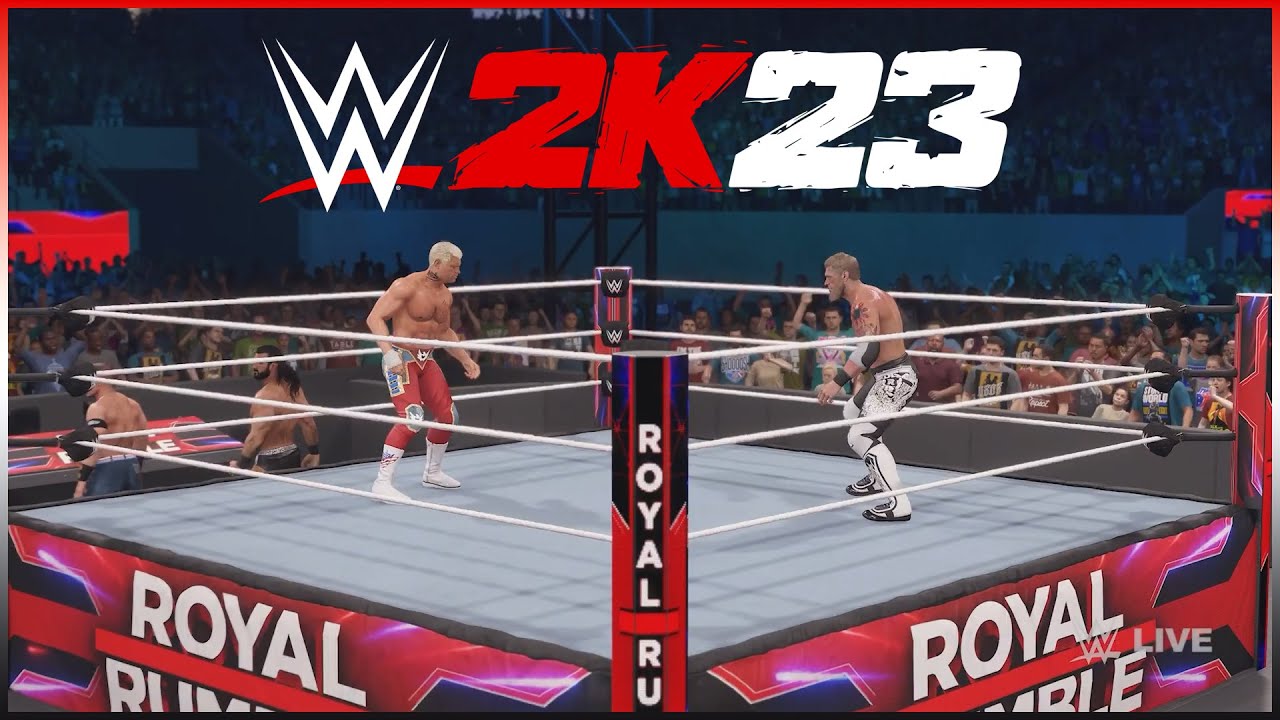 WWE 2K23 early access! The Royal Rumble!