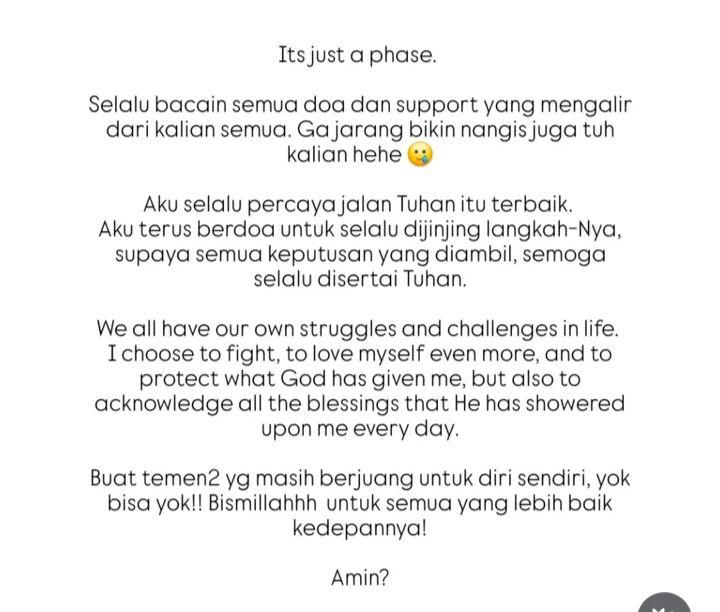 Vidi Aldiano Tulis Pesan Menyentuh, Tuai Dukungan dan Doa