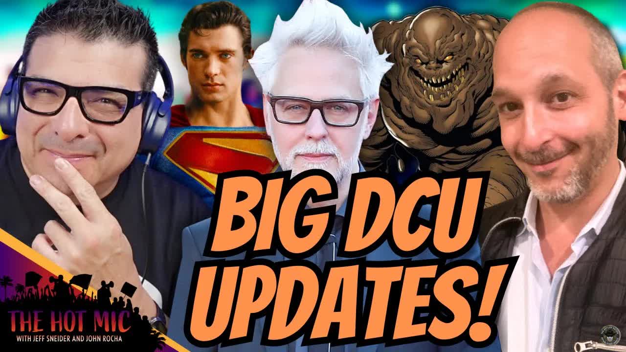 James Gunn Talks CLAYFACE, SUPERMAN Test Screenings | THE HOT MIC