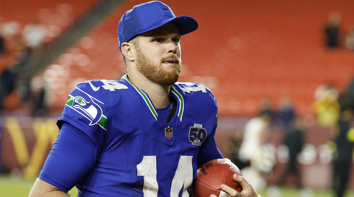 Seahawks coach shares Sam Darnold injury update before 49ers game