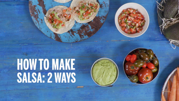 Pico De Gallo & Salsa Verde I Recipe