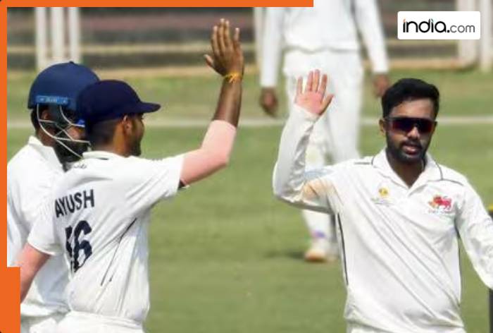 Ranji Trophy 2025: Shams Mulani shines with five-wicket haul as Mumbai ...