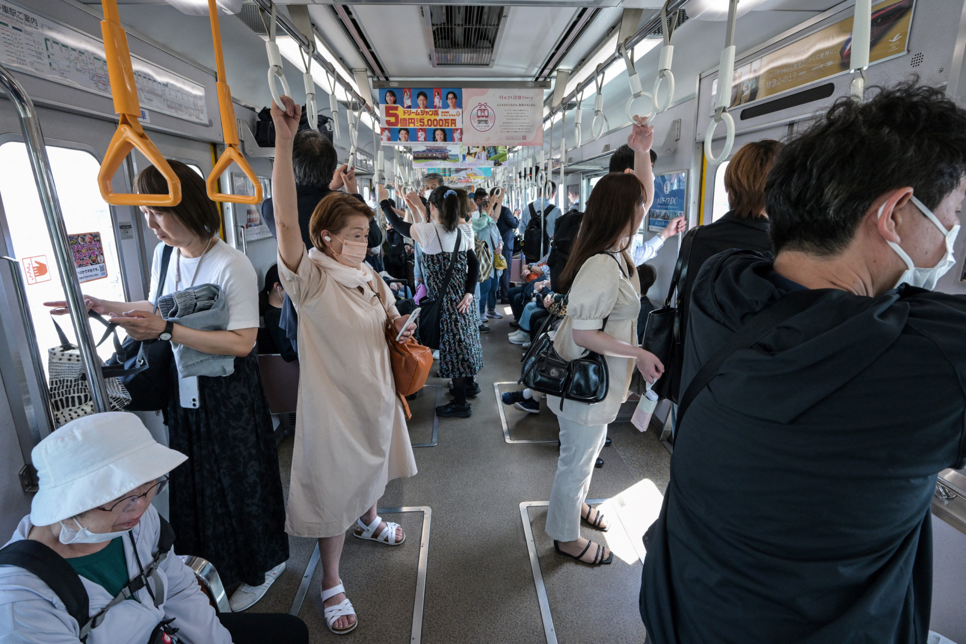 Nunca hagas esto en el transporte público