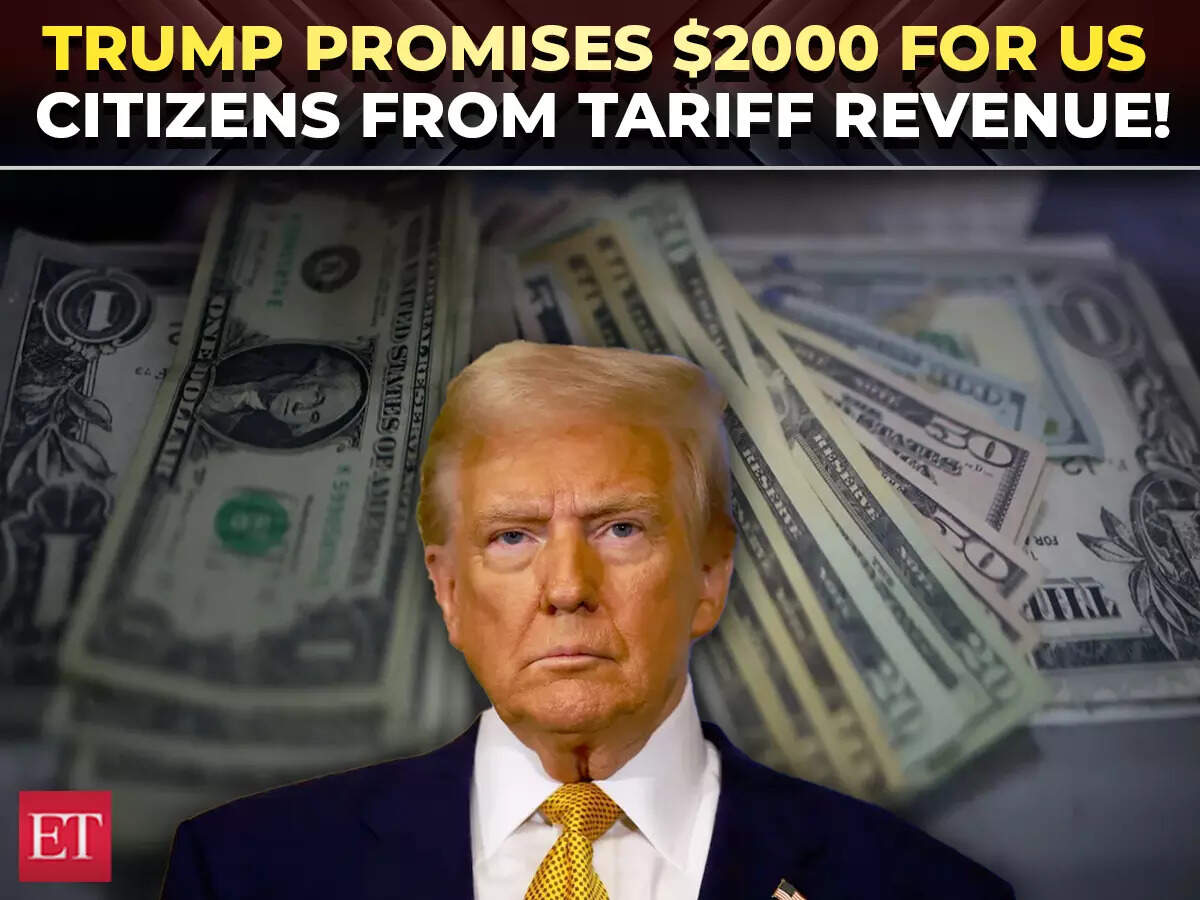 'People against tariffs are fools': Trump vows $2,000 'tariff dividend ...