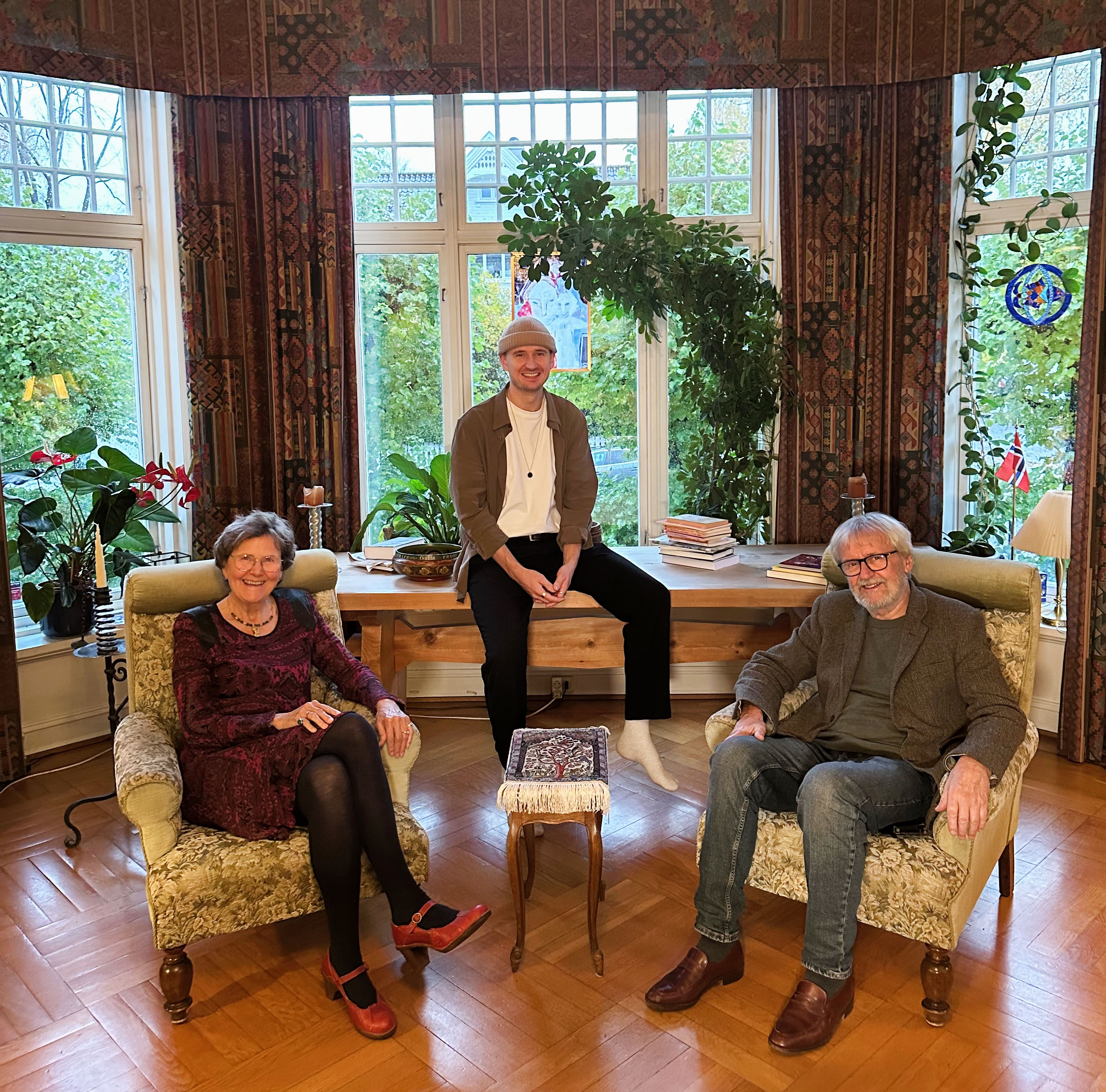 Fra kulturkirke til ny konsertserie – hjemme i en 100 år gammel villa