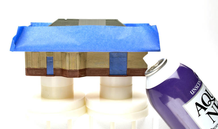 Five model railroad painting hacks
