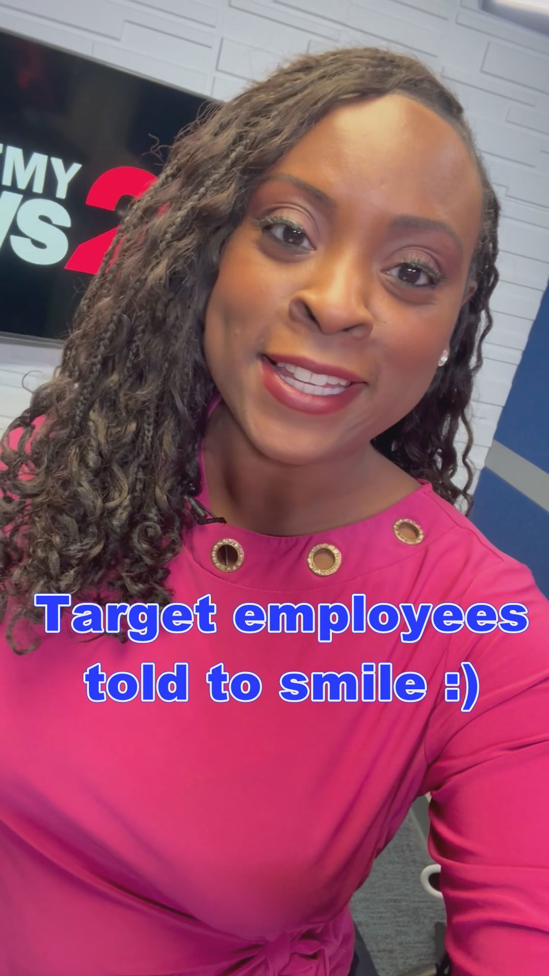 Target employees told to smile
