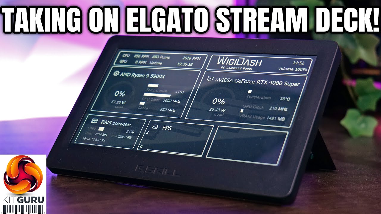 GSkill WigiDash review - a sensor panel with potential!