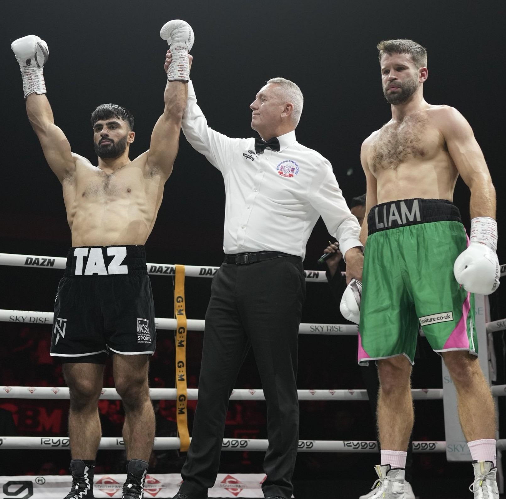 Taz Nadeem upbeat despite bruising first career defeat