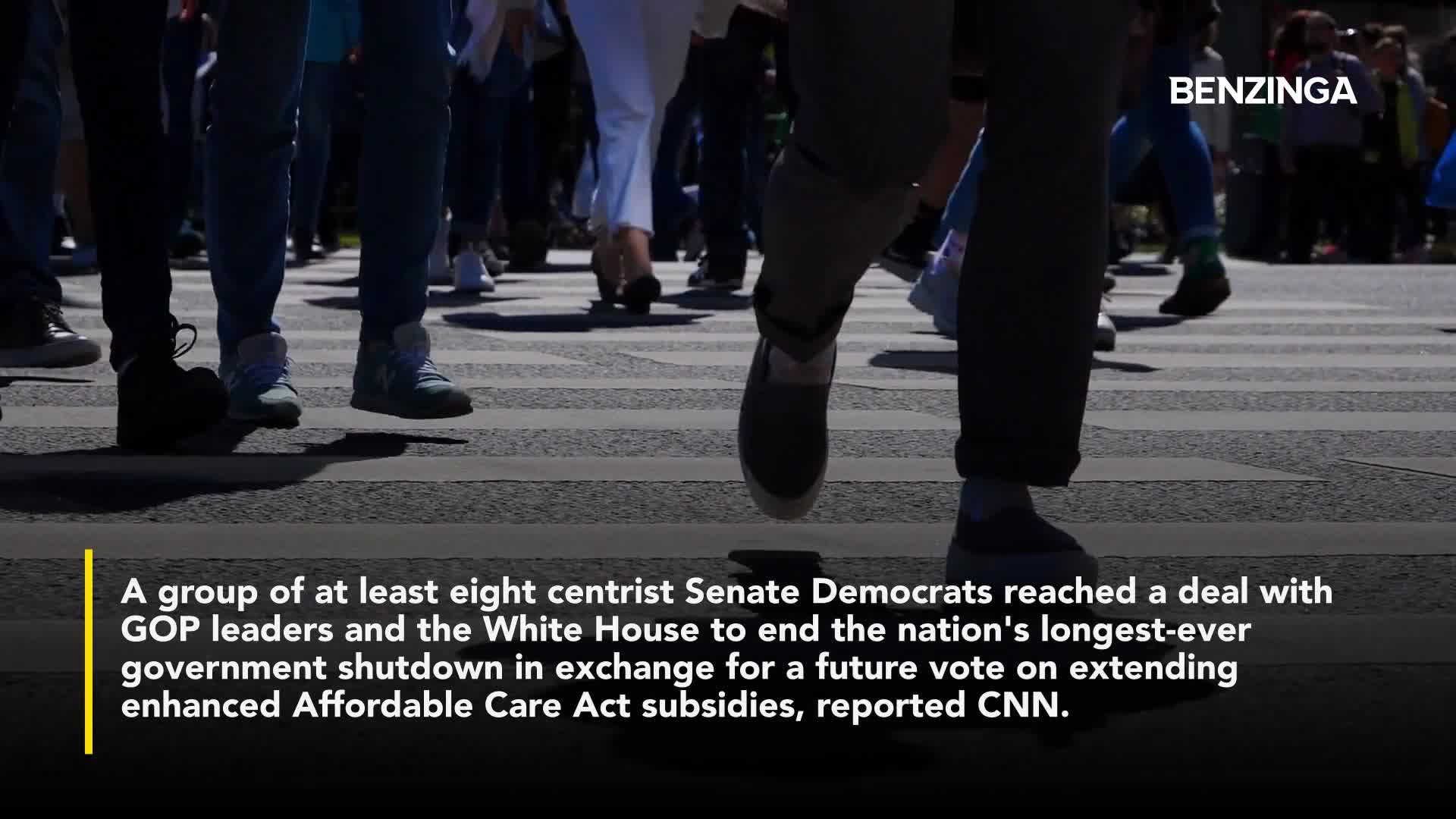 Senate Advances Vote To End Record 40-Day Shutdown As Thanksgiving ...