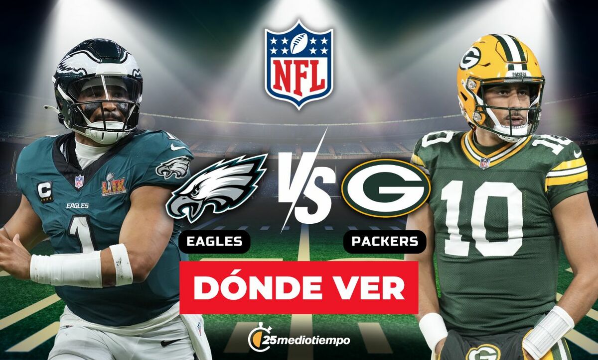 Eagles vs Packers EN VIVO. Juego HOY Monday Night Football Semana 10 ...
