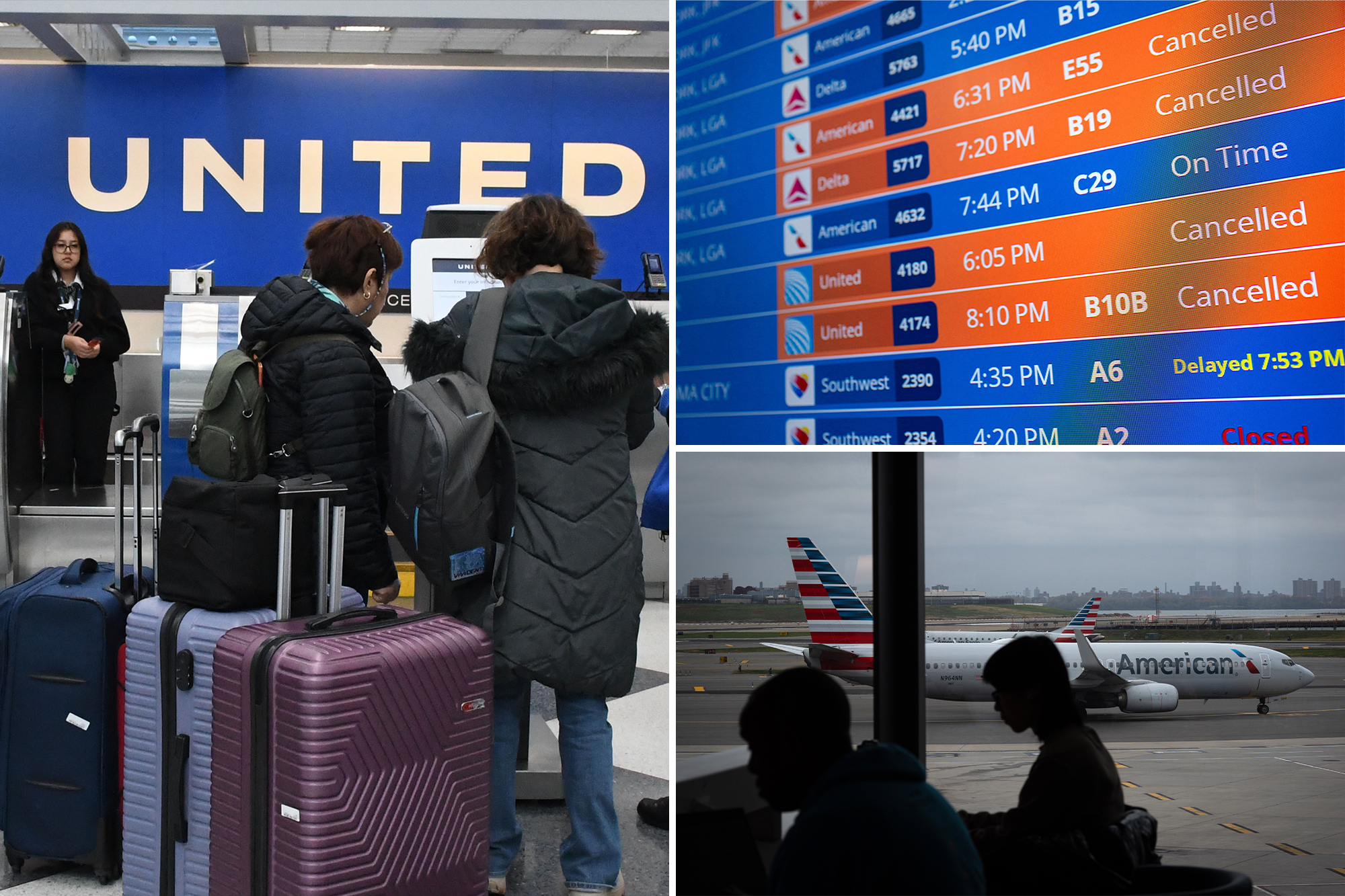 More than 1,500 flights canceled early Monday after shutdown’s worst ...
