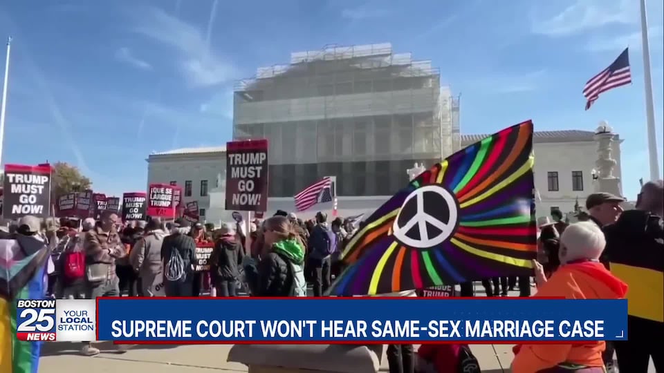 Supreme Court Rejects Call To Overturn Its Decision Legalizing Same Sex Marriage Nationwide