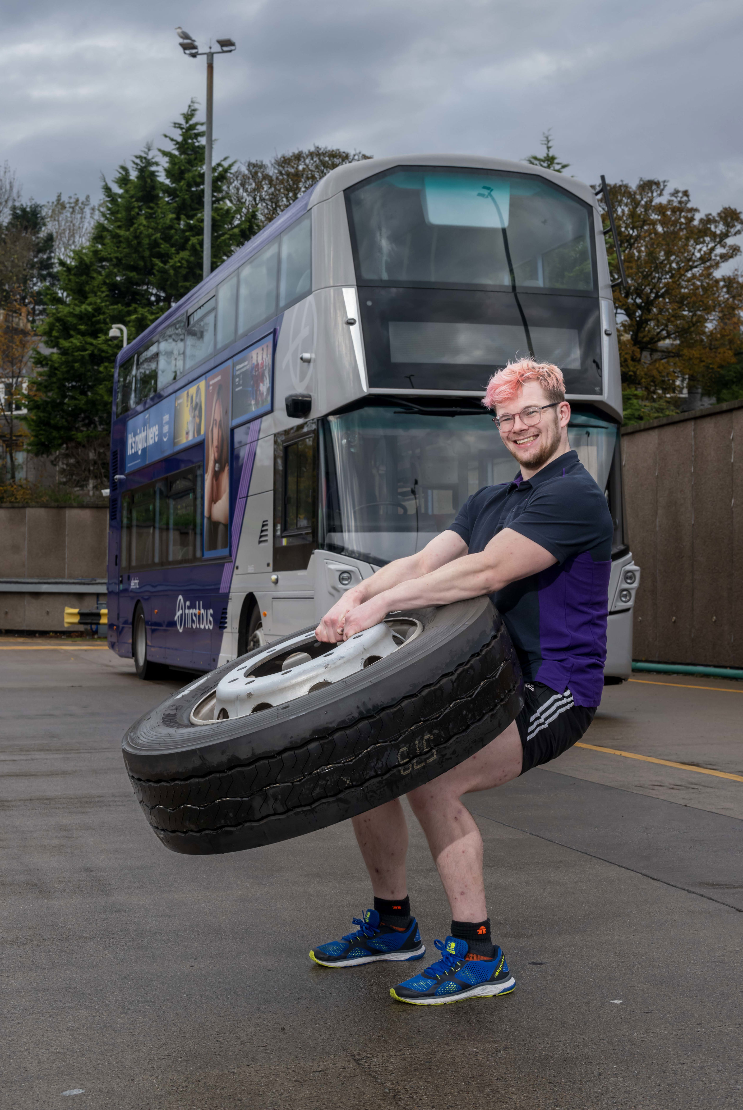 Kyle Scott: The Aberdeen First Bus driver hoping to become the world's ...