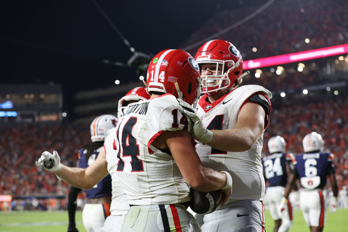 Kirby Smart shares positive injury update on Georgia's starting center ...