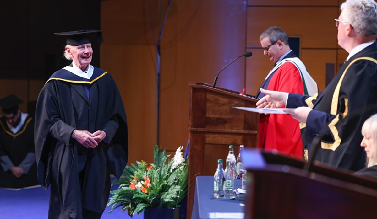 82-year-old graduates from DCU with heartwarming story