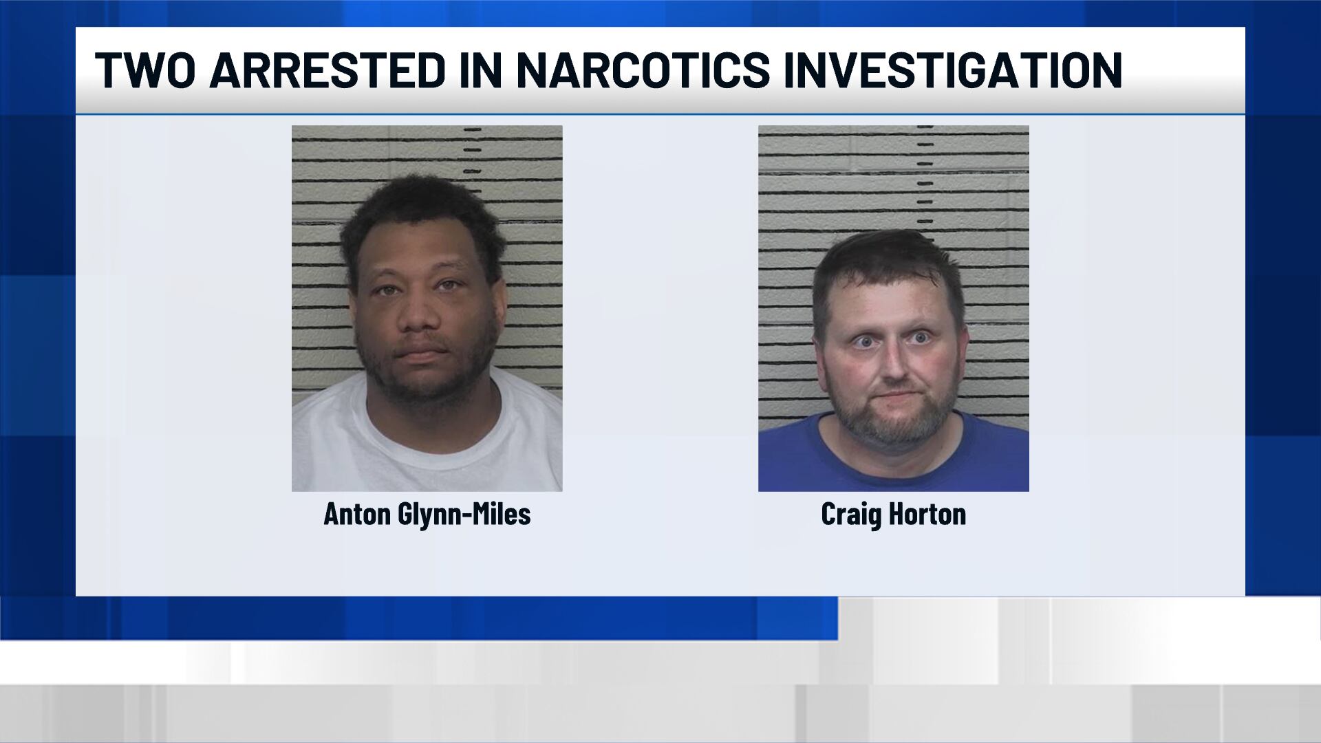 Two arrested in narcotics investigation
