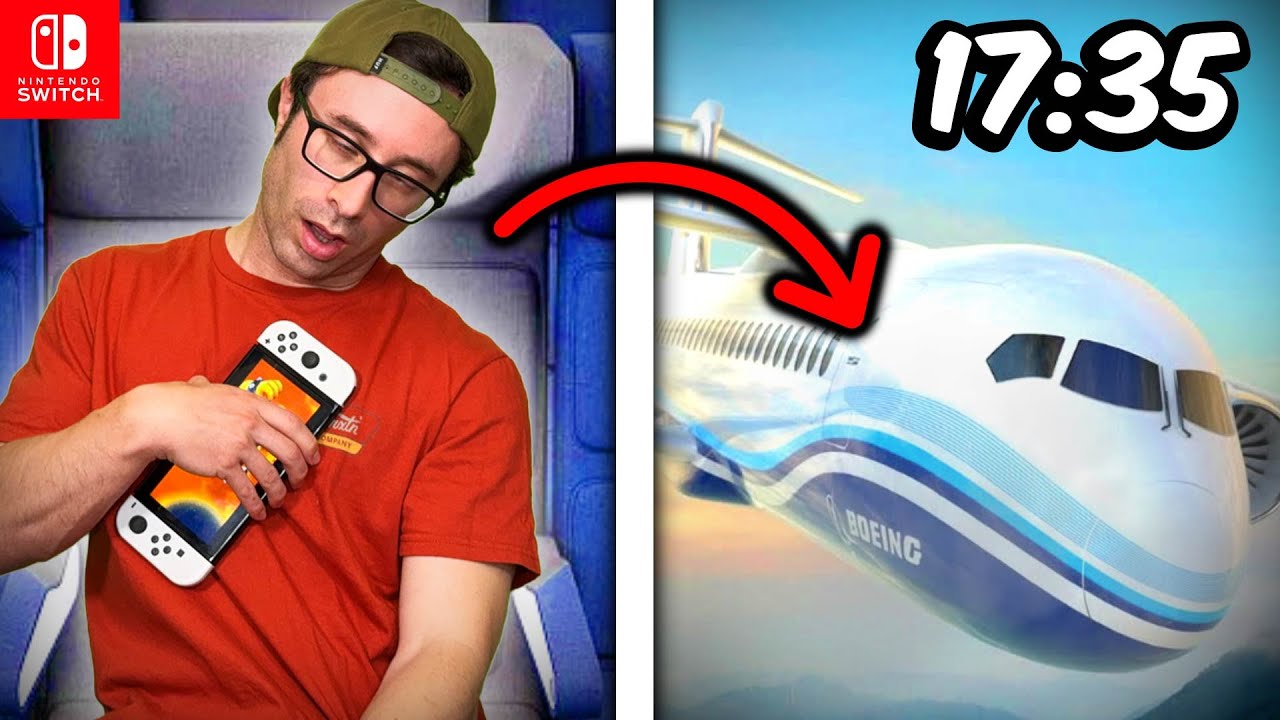 😐 Viajé 18 horas en avión con mi NINTENDO SWITCH