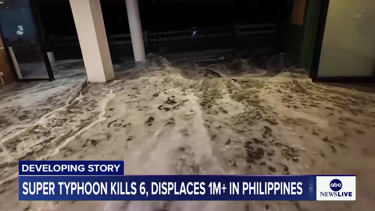 Deadly Typhoon Fung-wong hits the Philippines