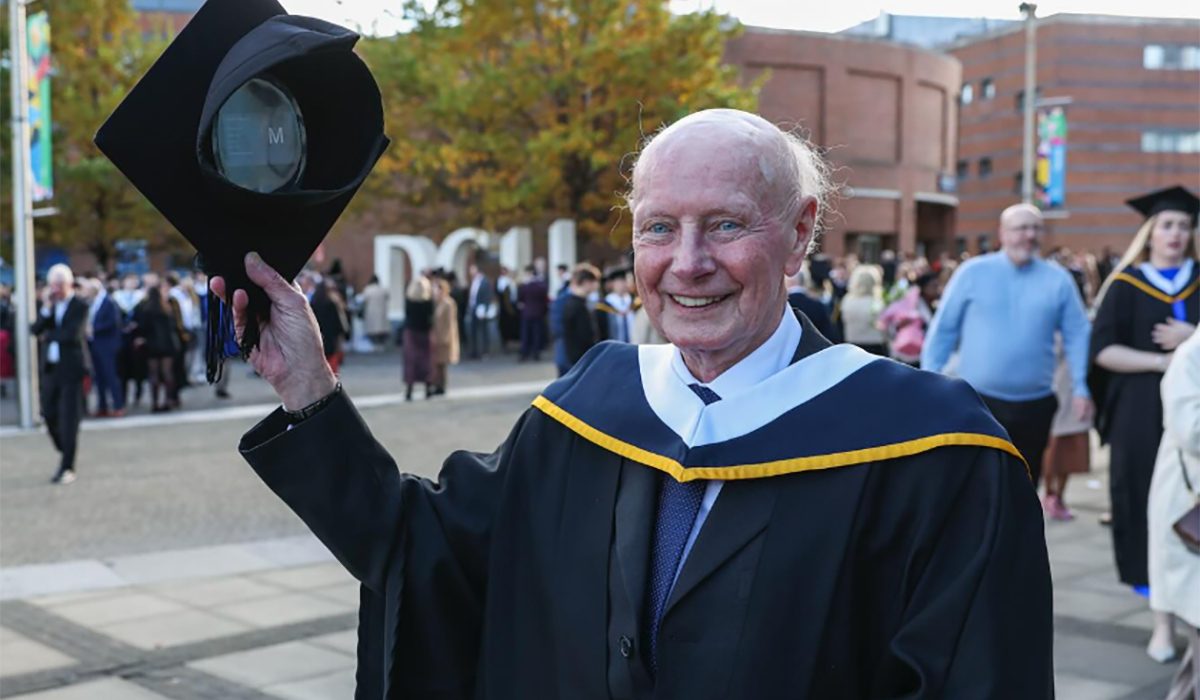 82-year-old graduates from DCU with heartwarming story