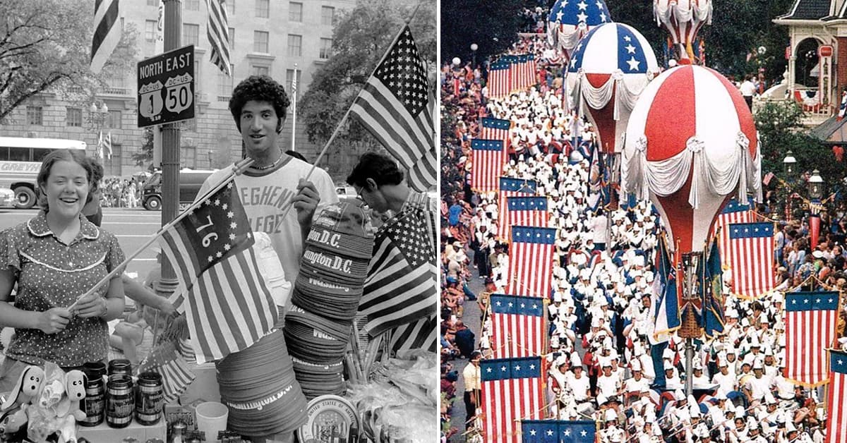 1976: The American Bicentennial in Patriotic Photos