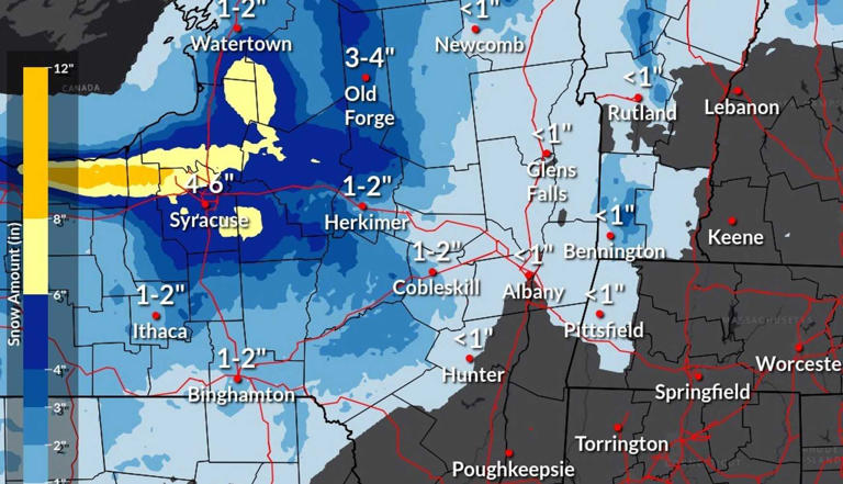 Snowfall Expected In These Parts Of Northeast As Arctic Air Sweeps Through