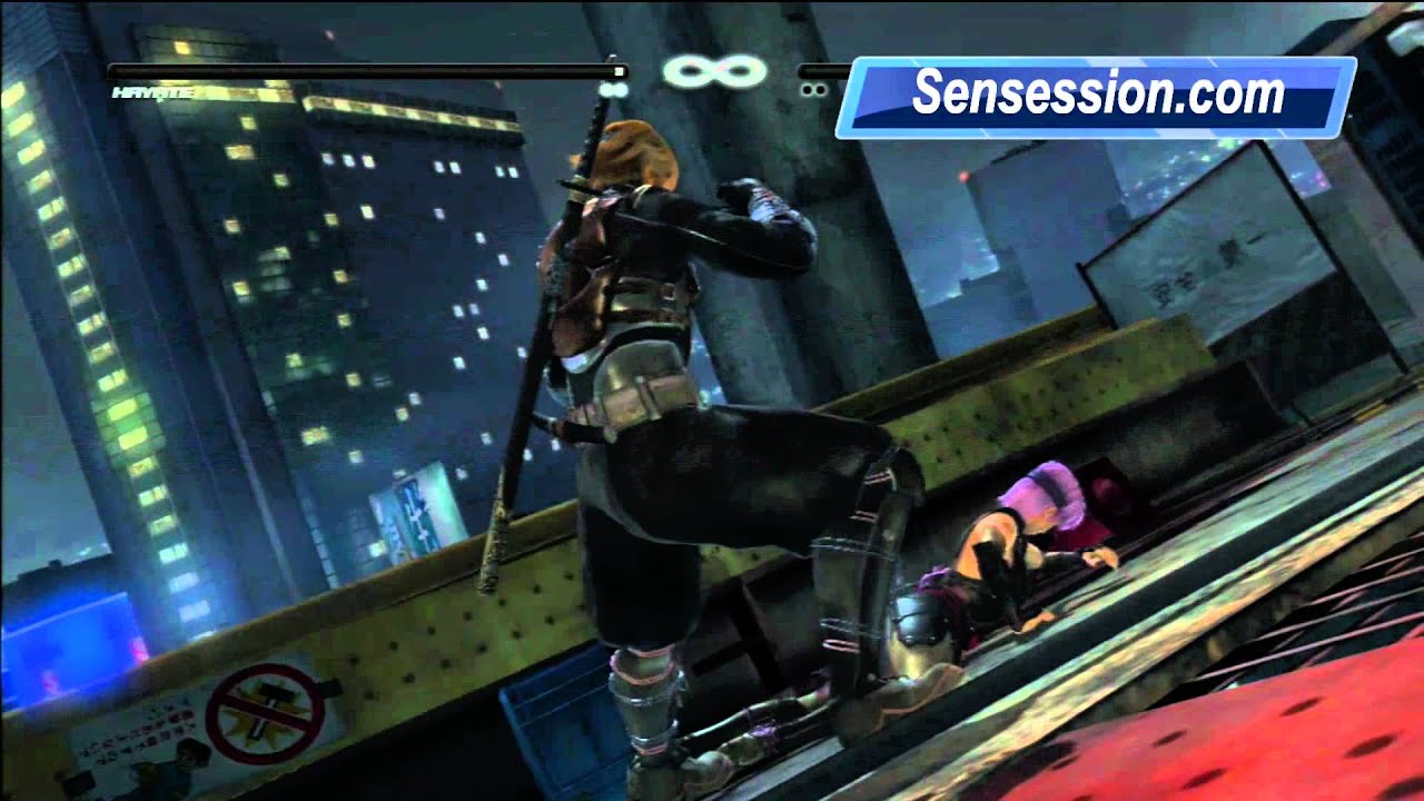 Dead or alive 5 demo gameplay (Hayate & Ayane characters)