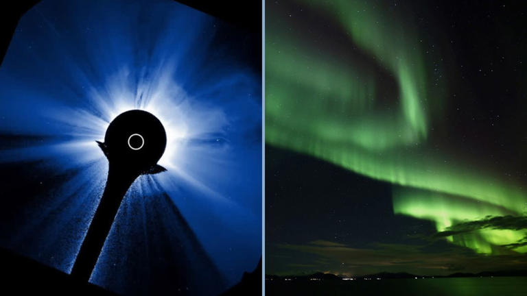 Aurora alert! Sun fires off 2 colossal X flares as multiple CMEs race ...
