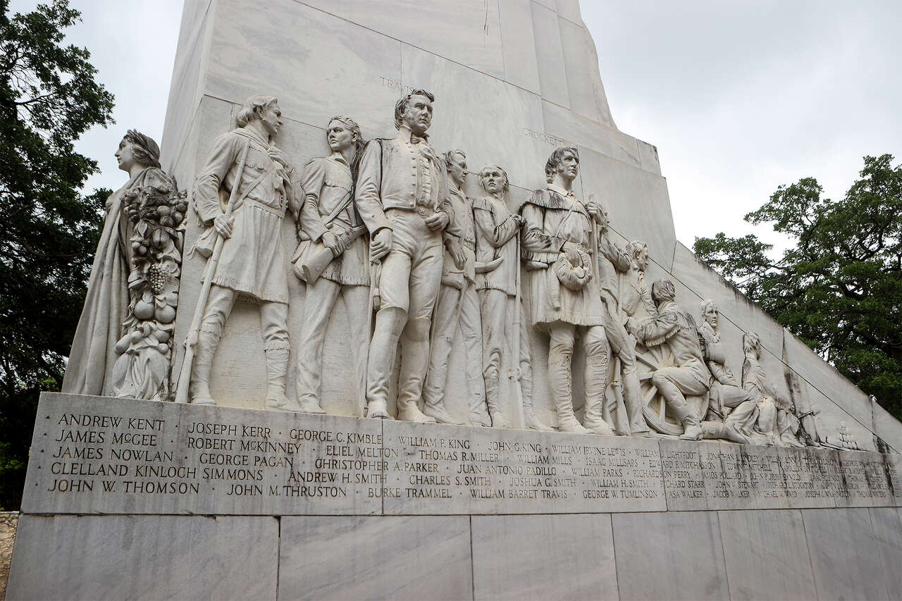 Monument to Alamo's fallen defenders reopens after repairs, cleaning