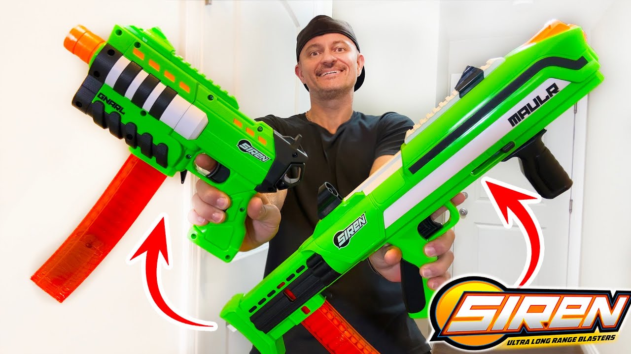 Nerf Destroyer - SIREN Blasters!