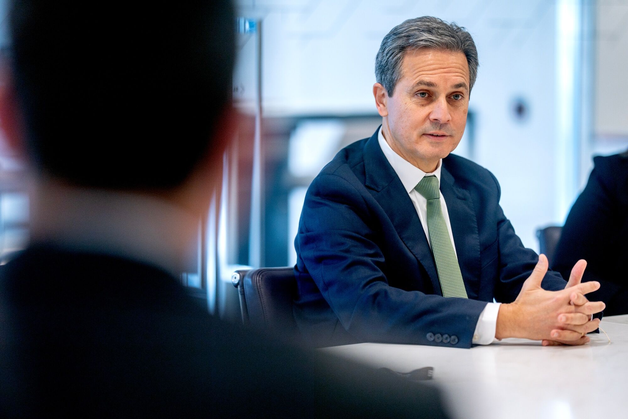 Fed’s Musalem Sees US Economic Rebound in First Quarter