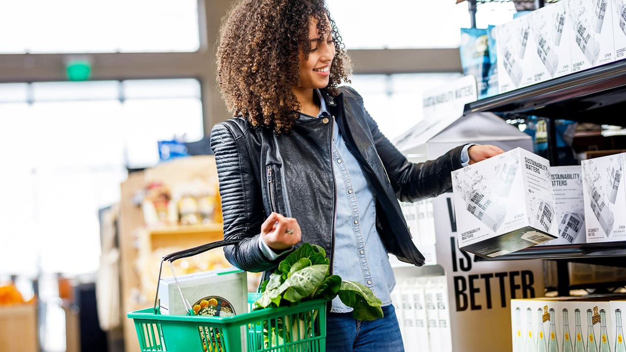 You cut back on eating out—but not on overspending at the store