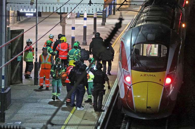 Huntingdon train stabbings hero staff member 'wakes up' in hospital ...