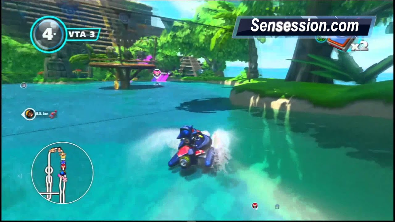 Sonic All Stars Racing Transformed WiiU Review HD