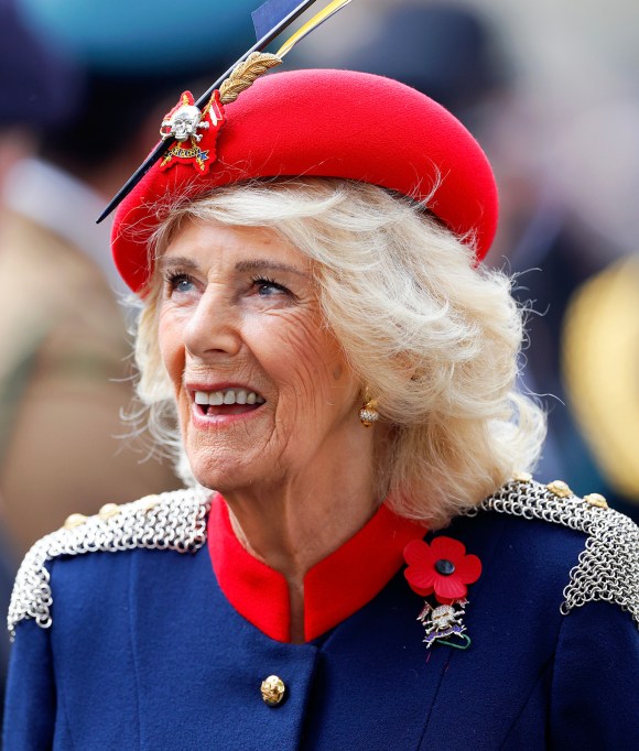 Queen Camilla Wears Skull and Crossbones Brooch-and It's Worth $13K