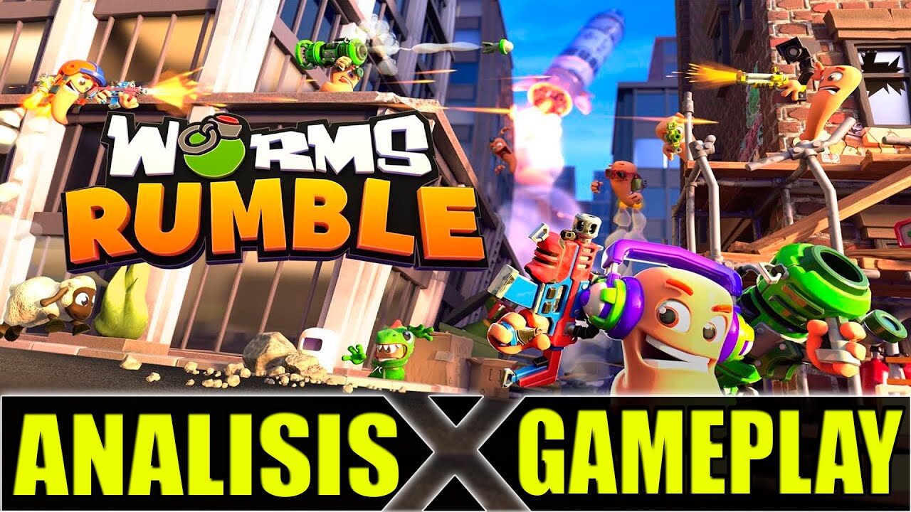 WORMS RUMBLE - Probando la beta abierta | Análisis gameplay español