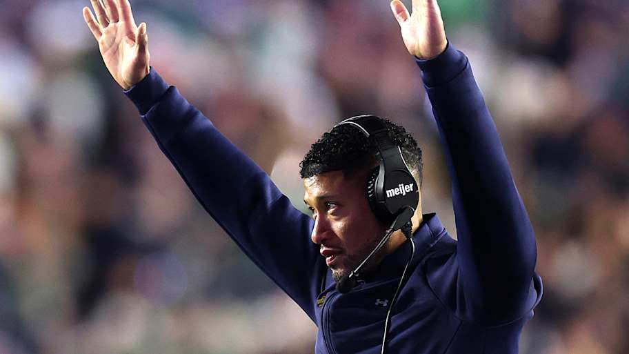 Marcus Freeman back on a heater as Notre Dame is on the cusp of a trio ...