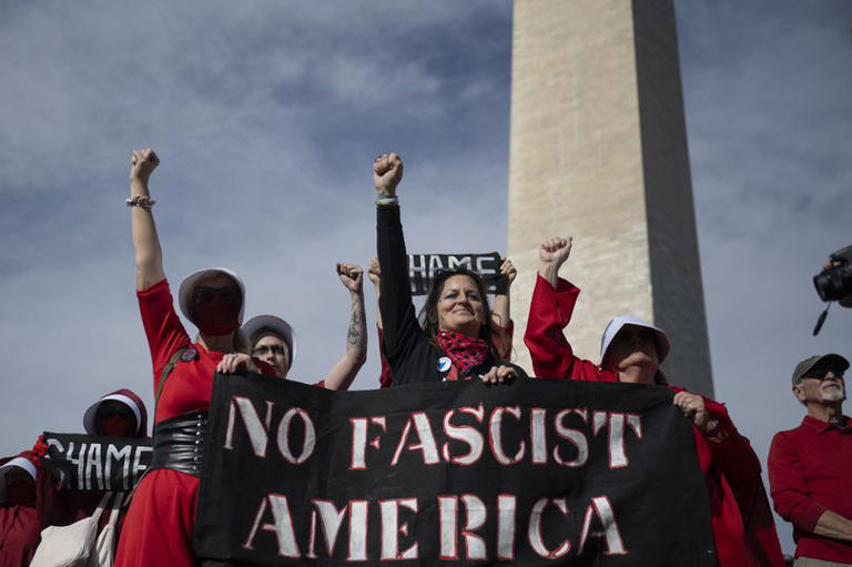 The cities hosting Veterans Day anti-Trump protests mapped