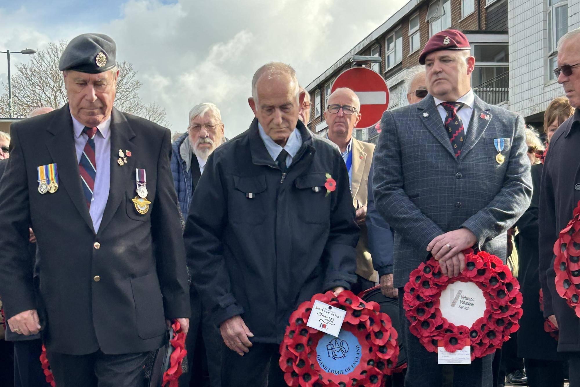 Rustington honours those who lost lives to conflict or terrorism on ...