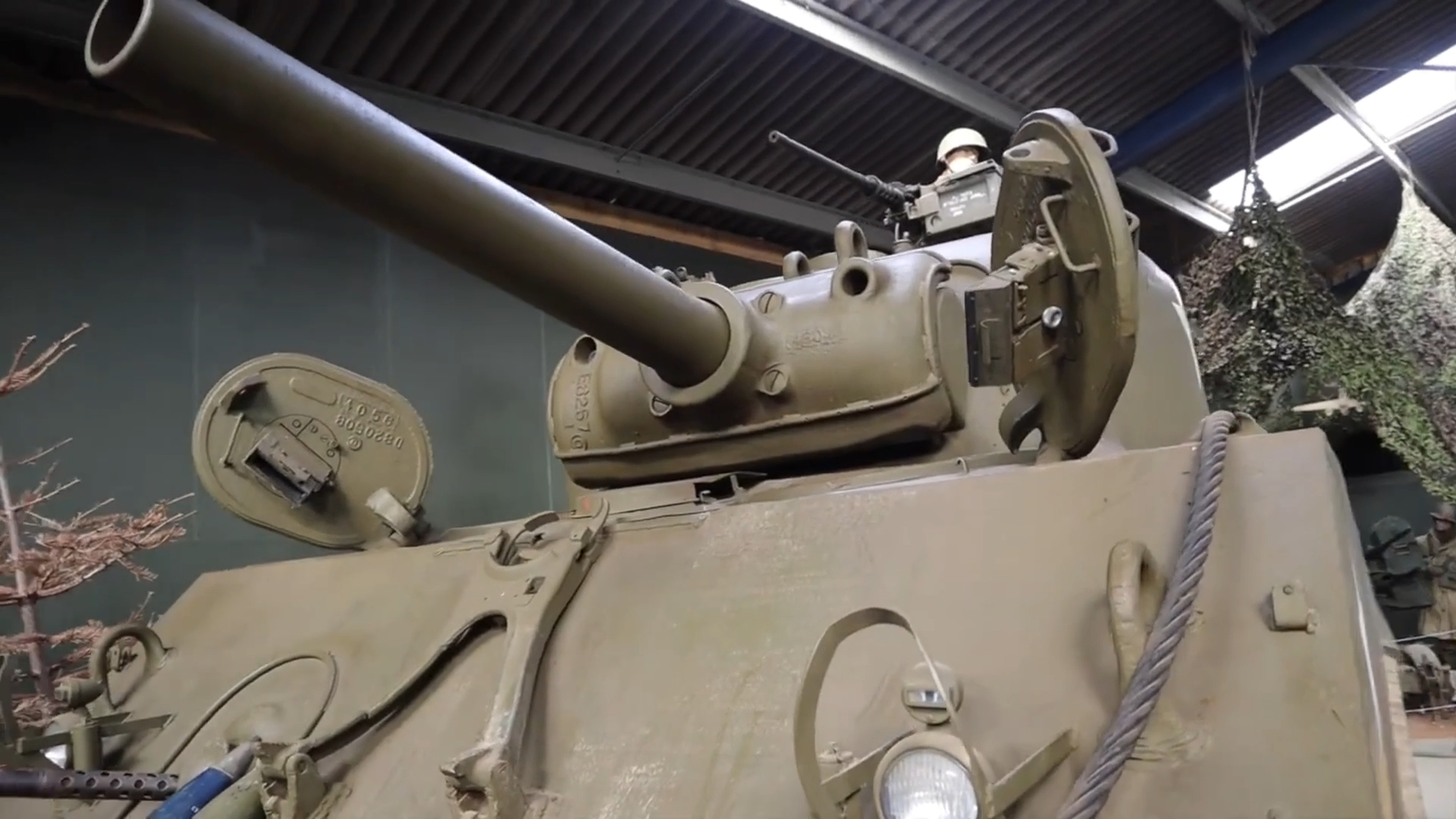 Inside the Sherman Tank Used in the Film “Fury”