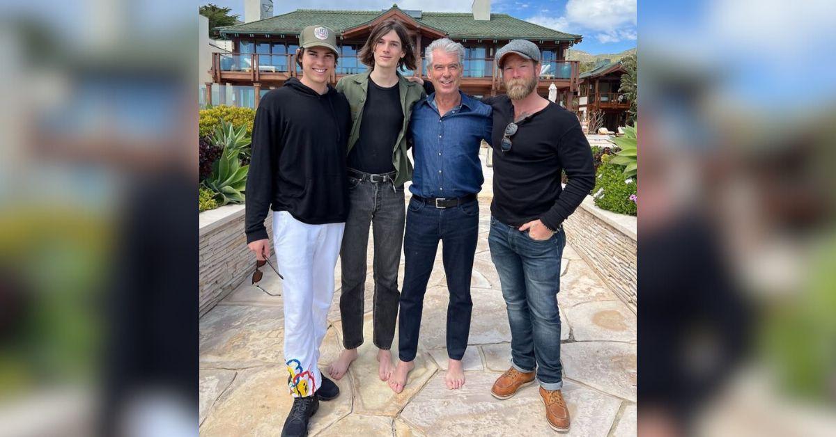 Pierce Brosnan Seen Reuniting With Son Christopher 20 Years After ...