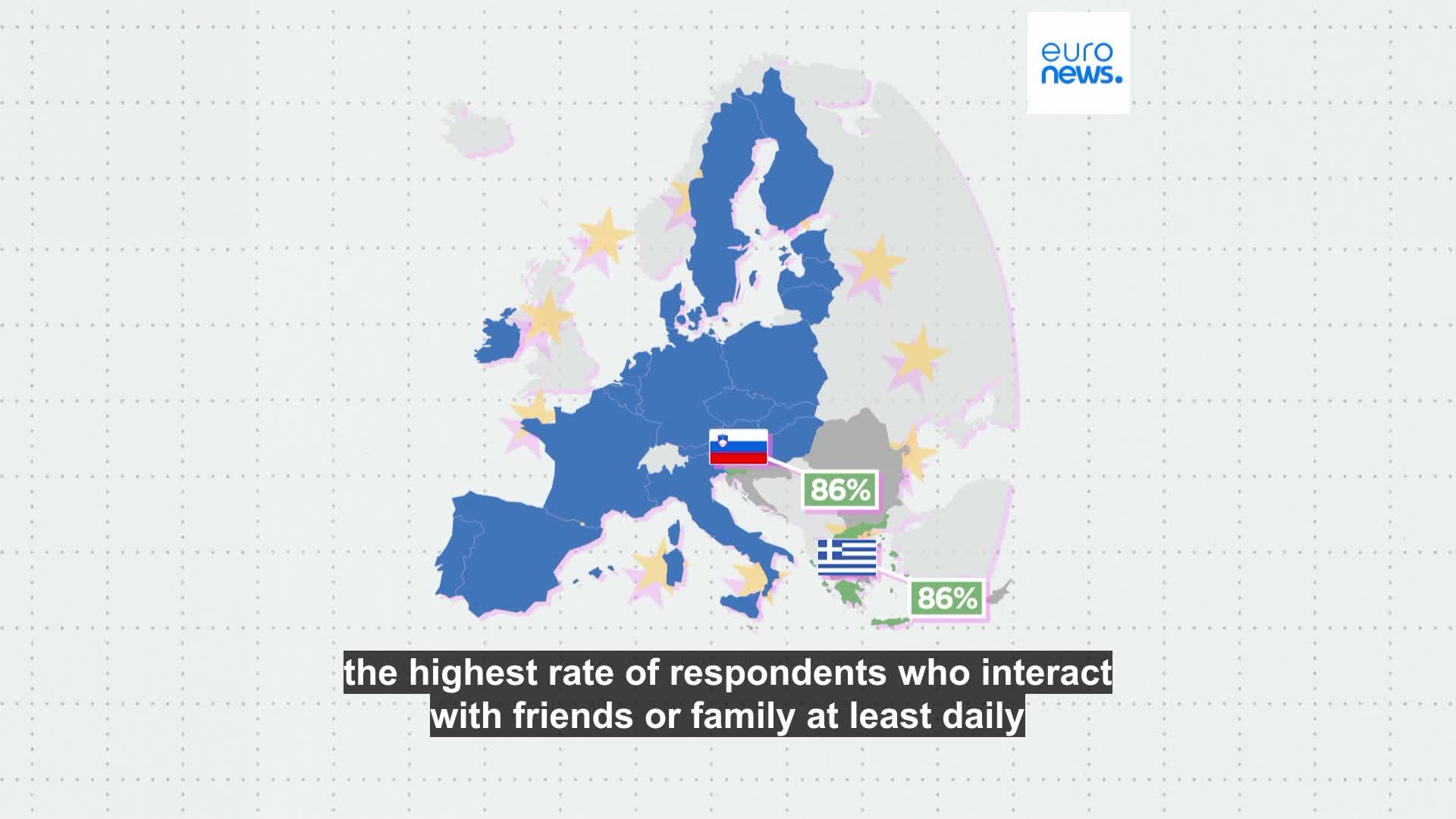 Nearly 10% of Europeans say they have no close friends: Where do people ...