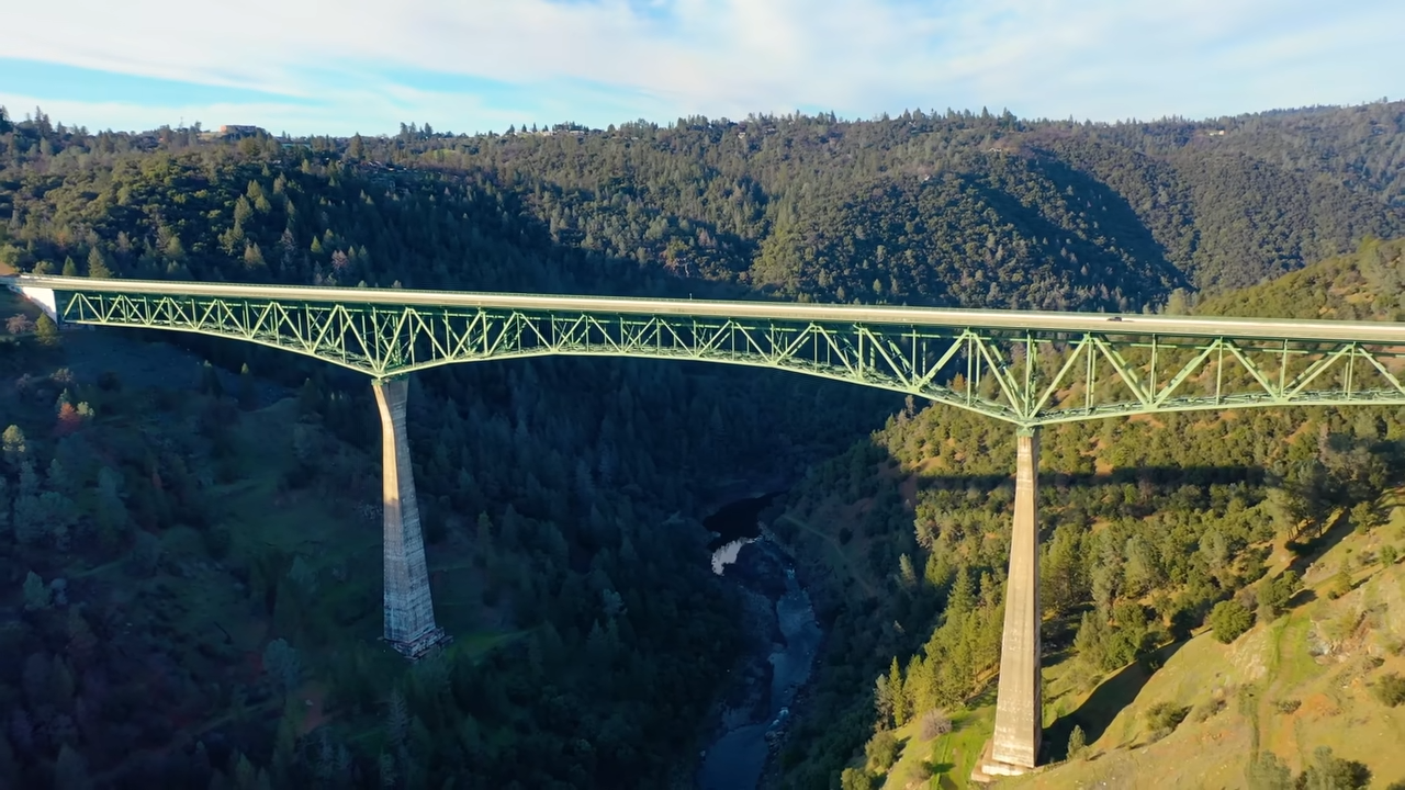 How California built its tallest bridge to nowhere