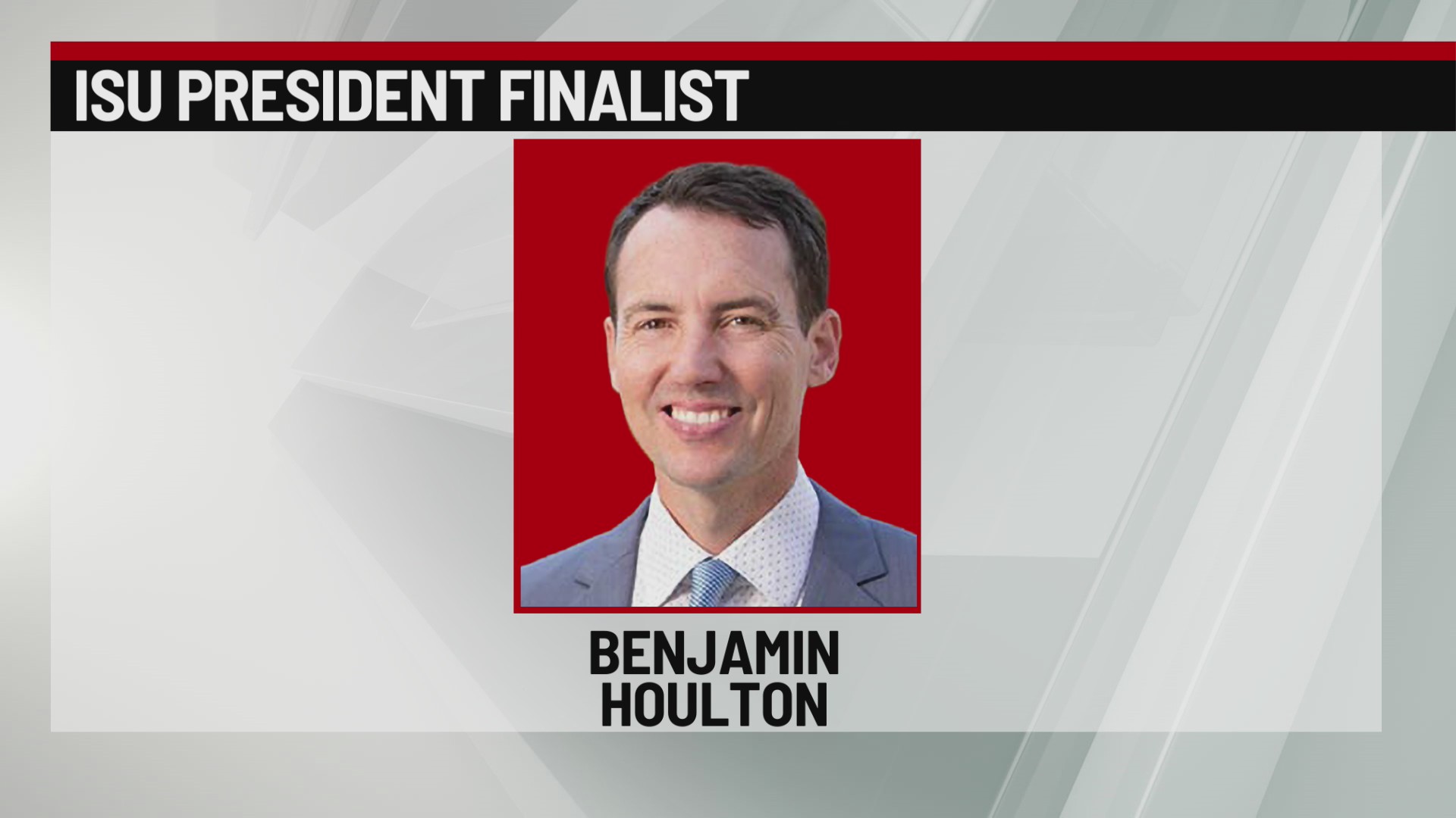 Iowa State presidential candidate Benjamin Houlton