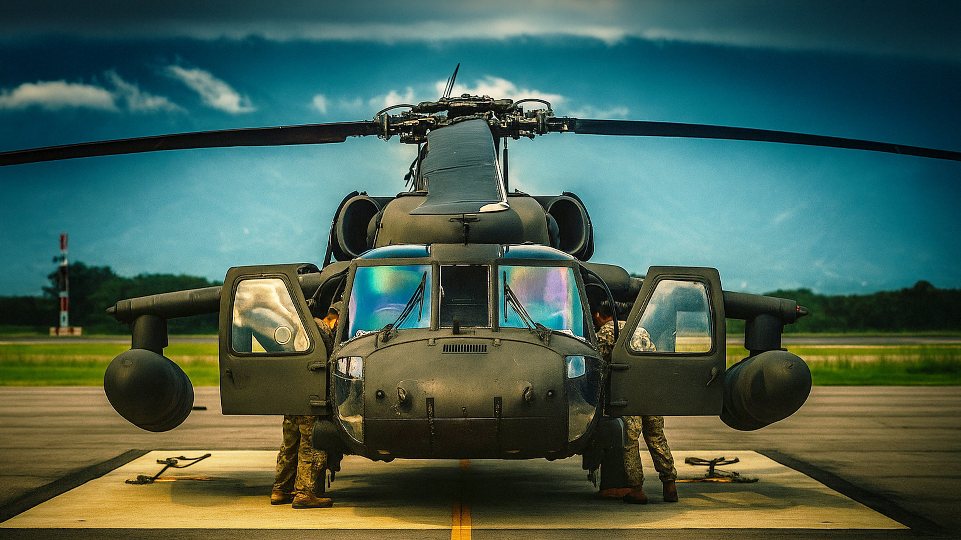 US-Black-Hawk-Hubschrauber für Hurrikan-Melissa-Hilfe eingesetzt