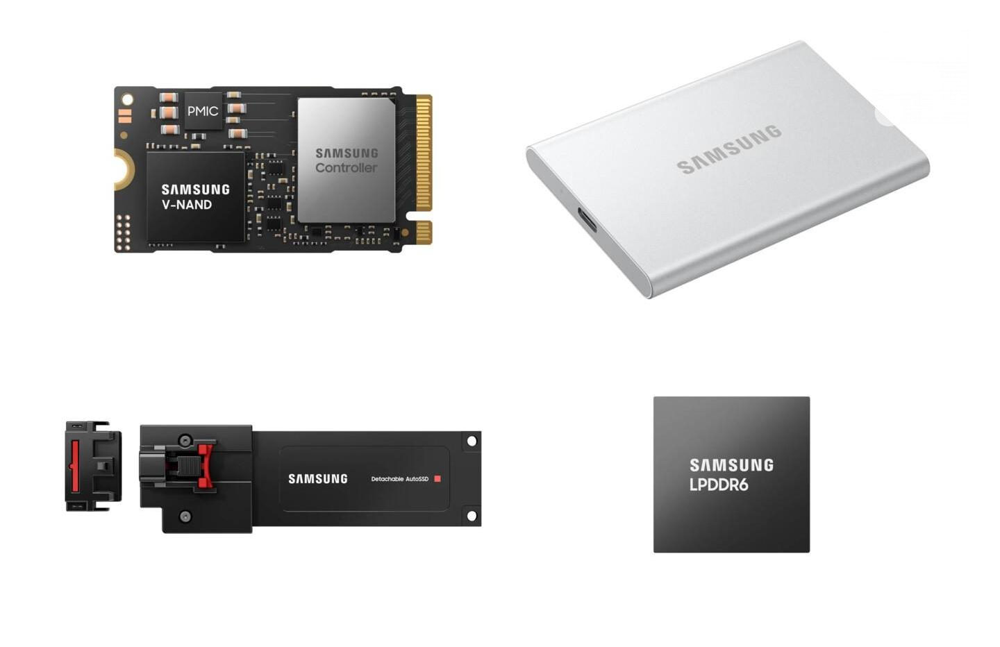 Samsung au CES 2026 : la LPDDR6 est officielle, un SSD modulaire pour ...